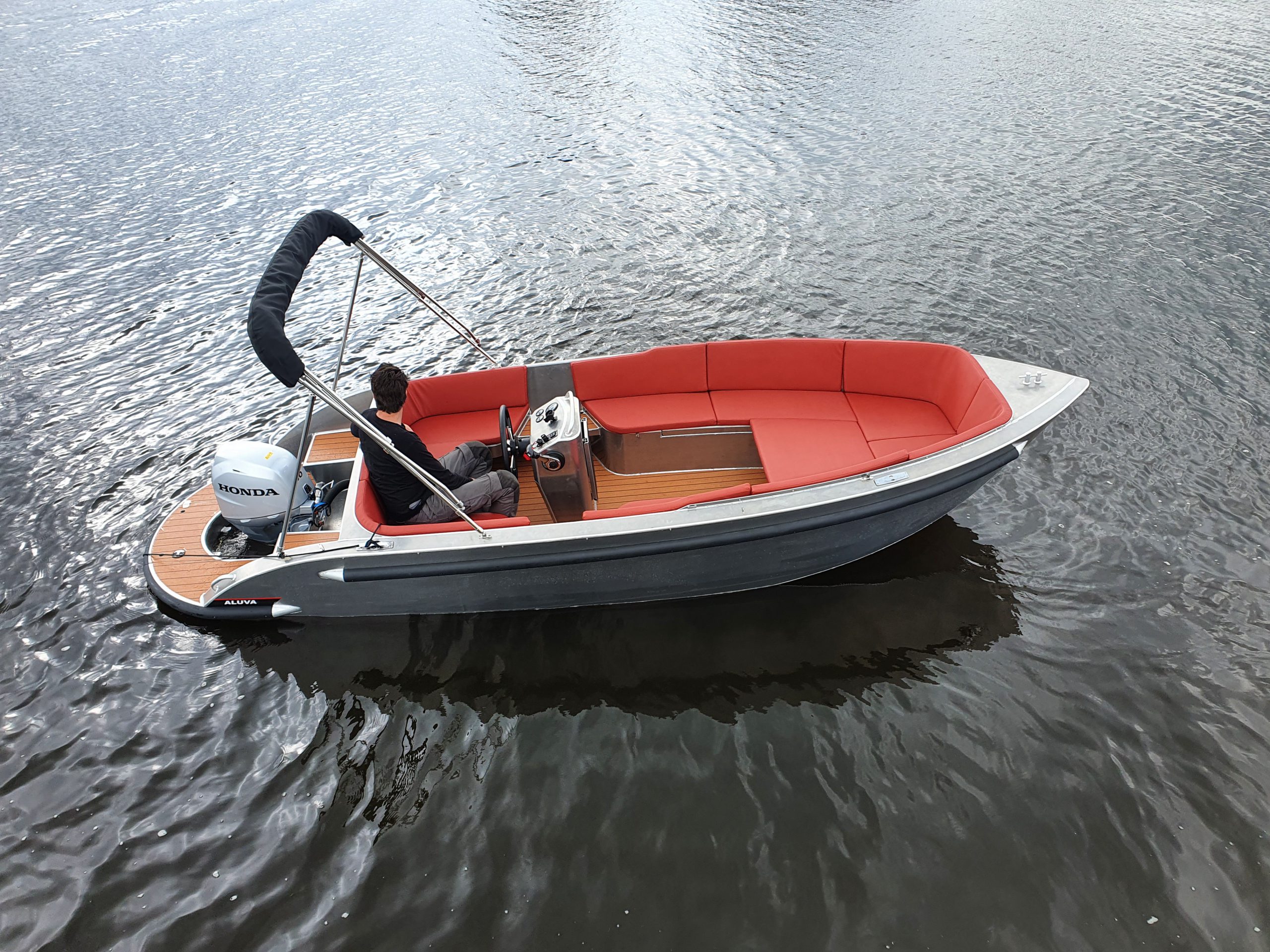 Aluminium Boot Aluminium Platbodems | De Wetering Botenbouw