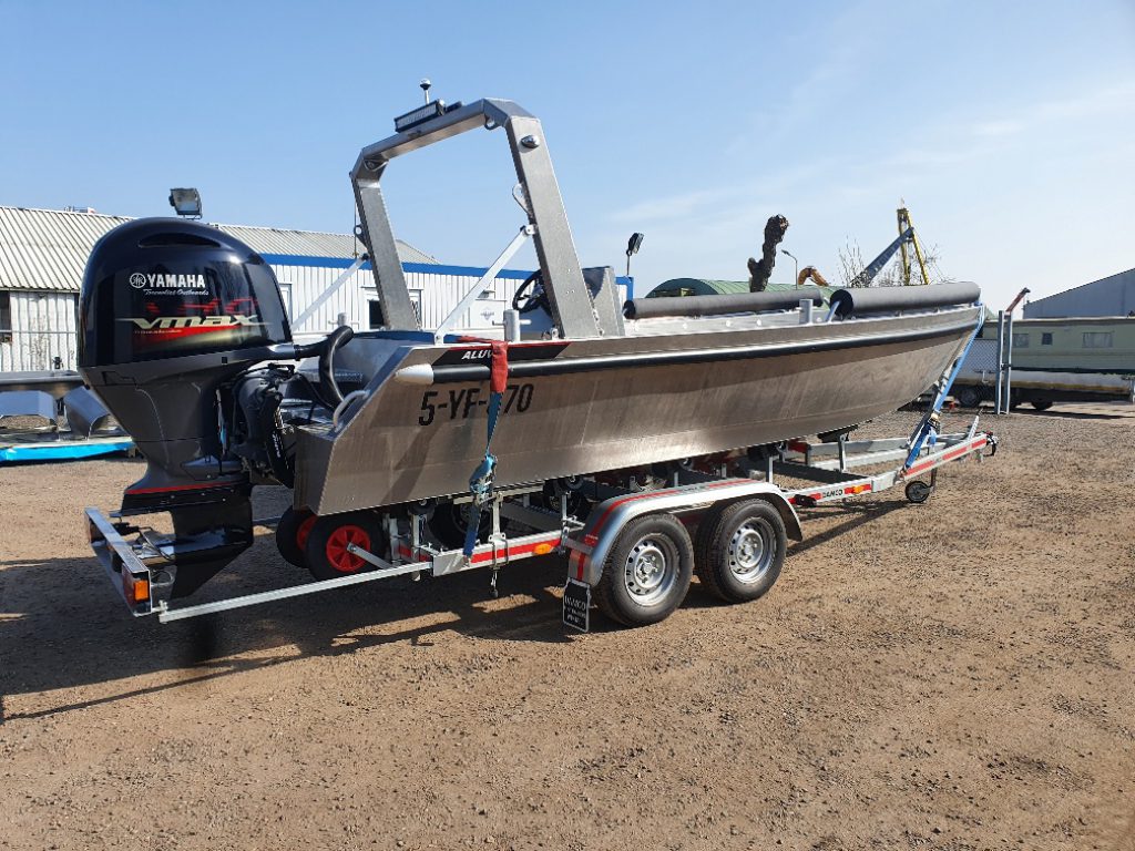 Aluminium boot 5 meter | Hasekamp Trading